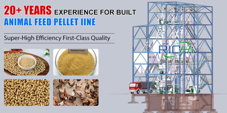 Chicken Feed Manufacturing Plant - 1-100TPH Customized Design