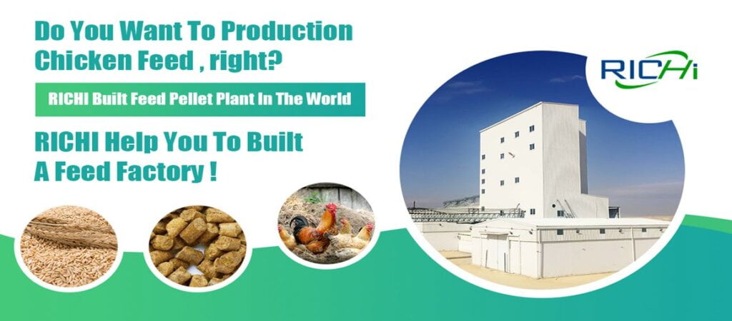 Chicken Feed Manufacturing Plant - 1-100TPH Customized Design