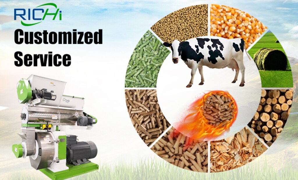 Cattle Feed Processing Plant - 1-100TPH Customizable design