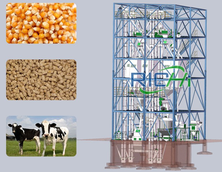 Ruminant Feed Pellet Production Line - RICHI MACHINERY